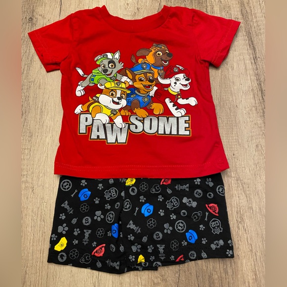 Nickelodeon | Matching Sets | Paw Patrol Matching Set T Shirt And Shorts 2 Months | Poshmark